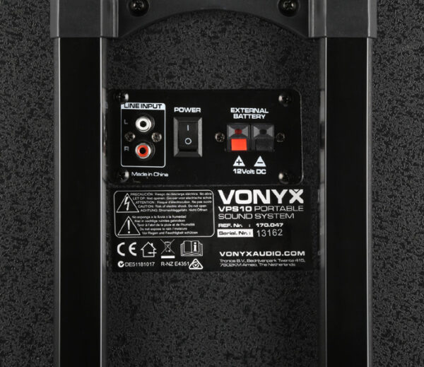 Tronios Vonyx VPS10 - Pro-min professional audio-light-stage equipment