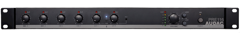 Audac PRE116 - Pro-min professional audio-light-stage equipment