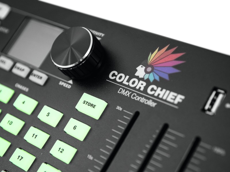EUROLITE DMX LED Color Chief Controller - Pro-min professional audio ...