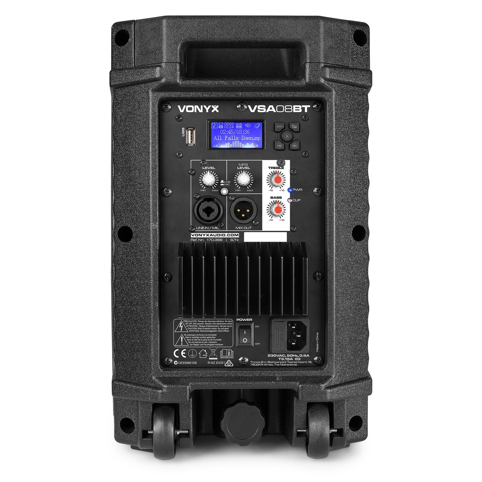 TRONIOS VONYX VSA08BT - Pro-min professional audio-light-stage equipment